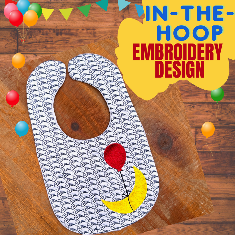 In The Hoop Baby Bibs| sproutembroiderydesigns
