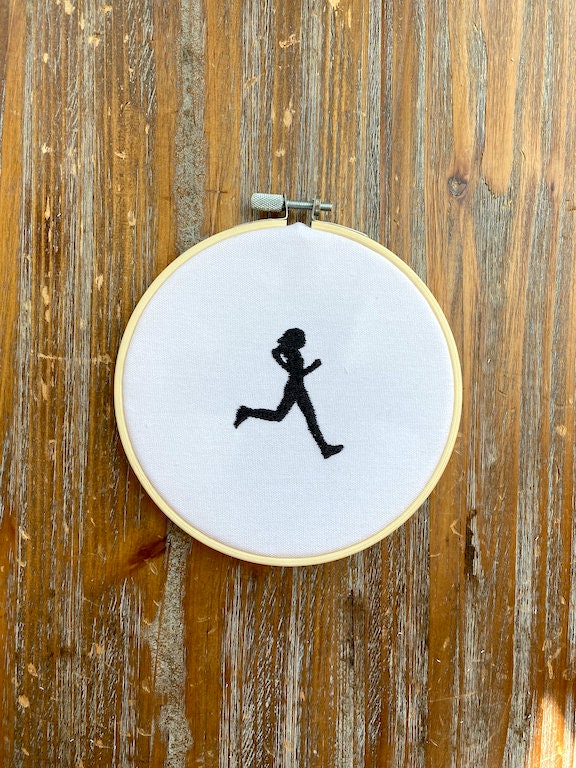 Run Machine Embroidery Design| sproutembroiderydesigns